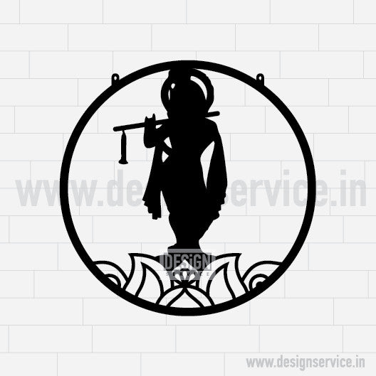Laser Cutting Design Shri Krishna – Design Service