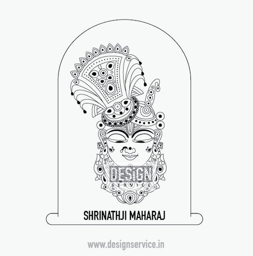 Engraving Design Shrinathji Maharaj – Design Service
