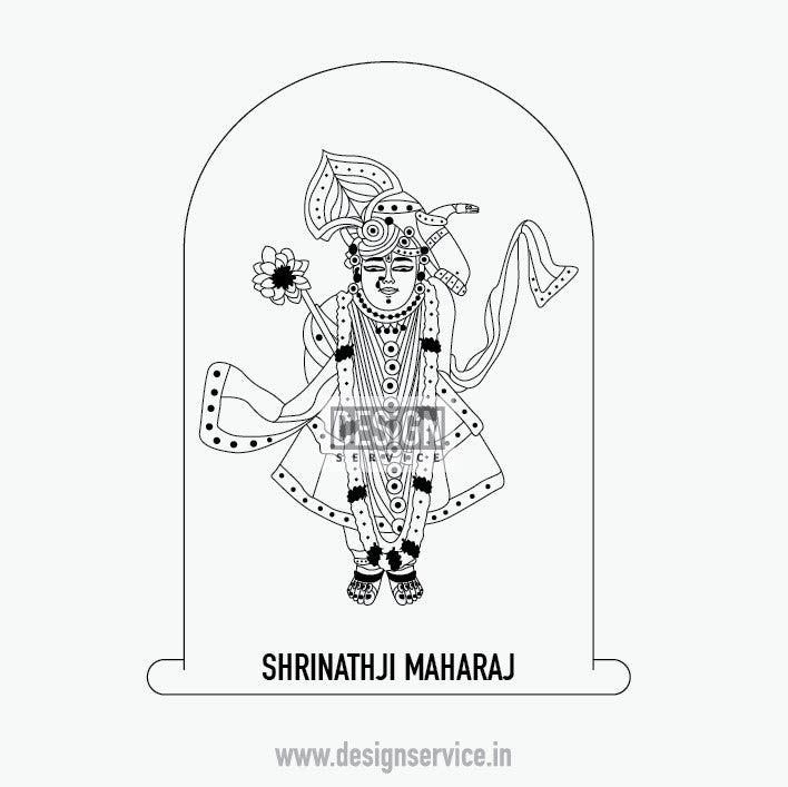 Engraving Design Shrinathji – Design Service