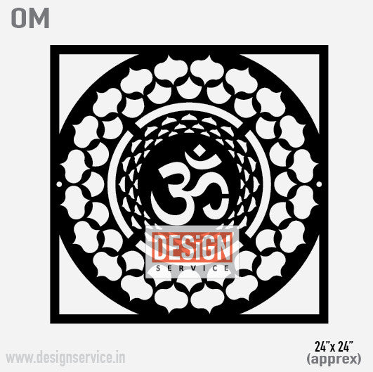 Laser Cutting Design Om – Design Service